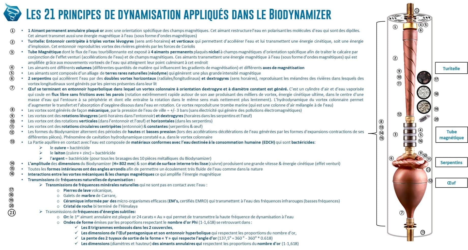 Fiche technique - Biodynamizer